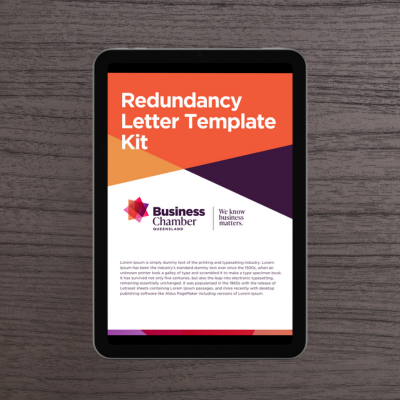 Product: Redundancy Letter Template Kit